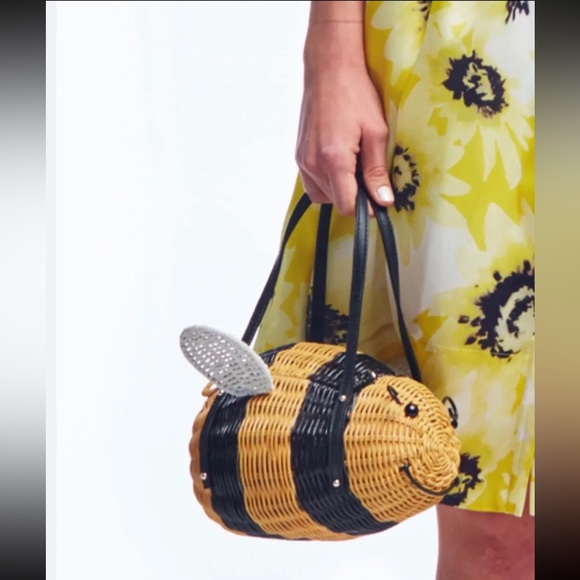 kate spade | Bags | Kate Spade New York Down The Rabbit Hole Wicker ...